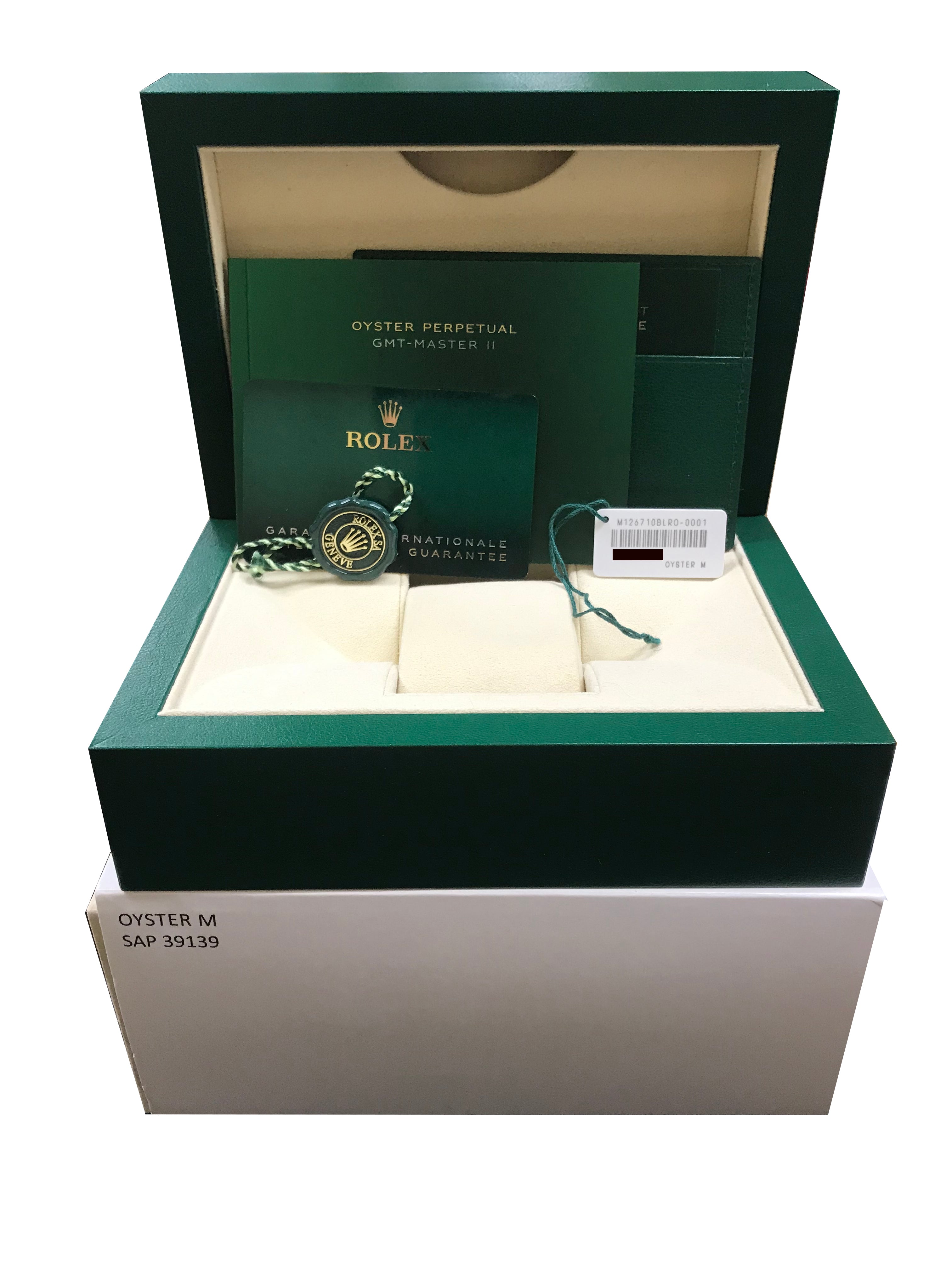 2021 Rolex GMT-Master II PEPSI Red / Blue Stainless 40mm Jubilee 12671