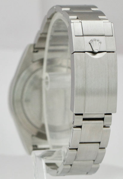 Rolex Explorer I Black 369 FULL LUME MK2 Stainless Steel 39mm 214270 W