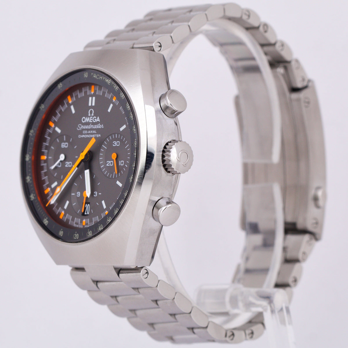 Omega Speedmaster Mark II Orange Gray Chronograph 327.10.43.50.06.001