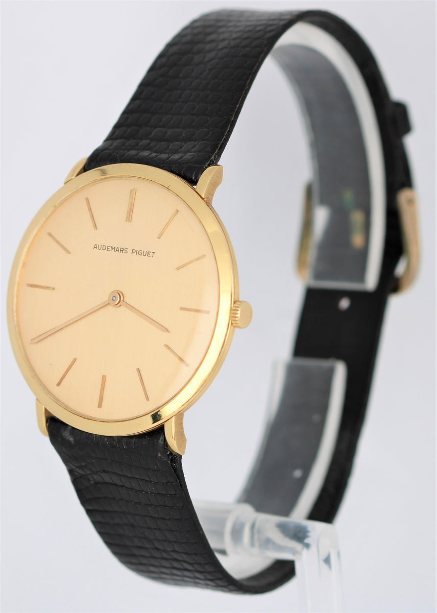 Audemars Piguet Calatrava Ultra Thin 18k Yellow Gold Champagne 5043 Wa