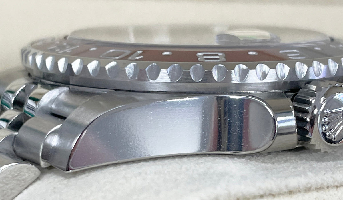 NEW STICKERED Rolex GMT-Master II Ceramic PEPSI JUBILEE BRACELET 12671